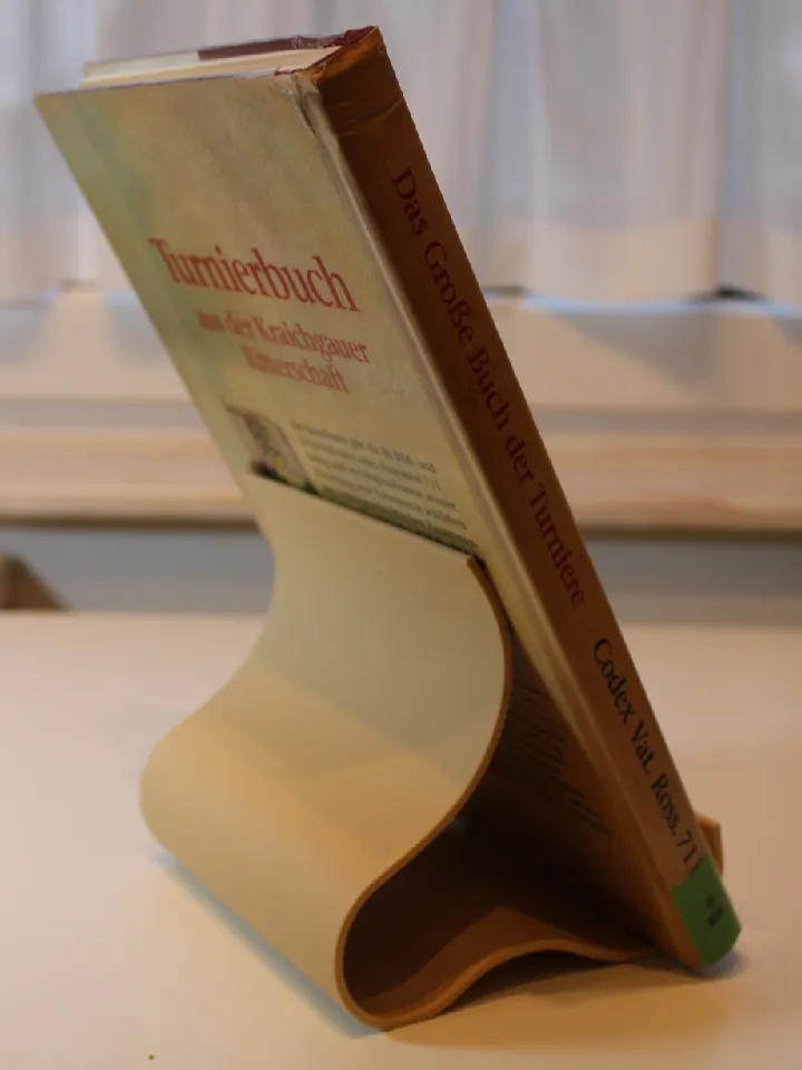 Wavey Book Stand | Cover Display | Publication Presenter by moWerk ...