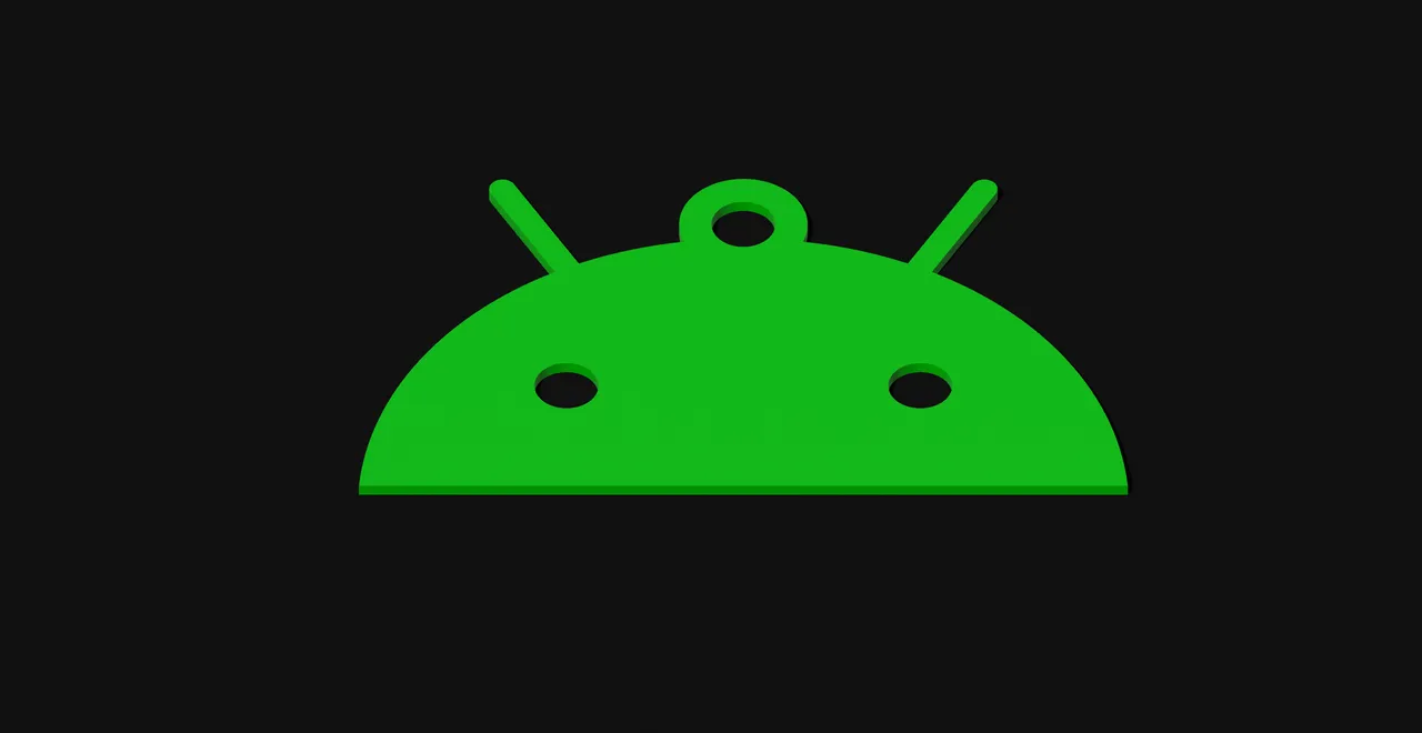 Android Keychain by Rikimanto99 | Download free STL model | Printables.com