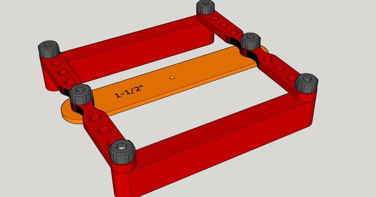 MTXL Center Gauge (center finder) by MarcElbichon | Download free STL ...
