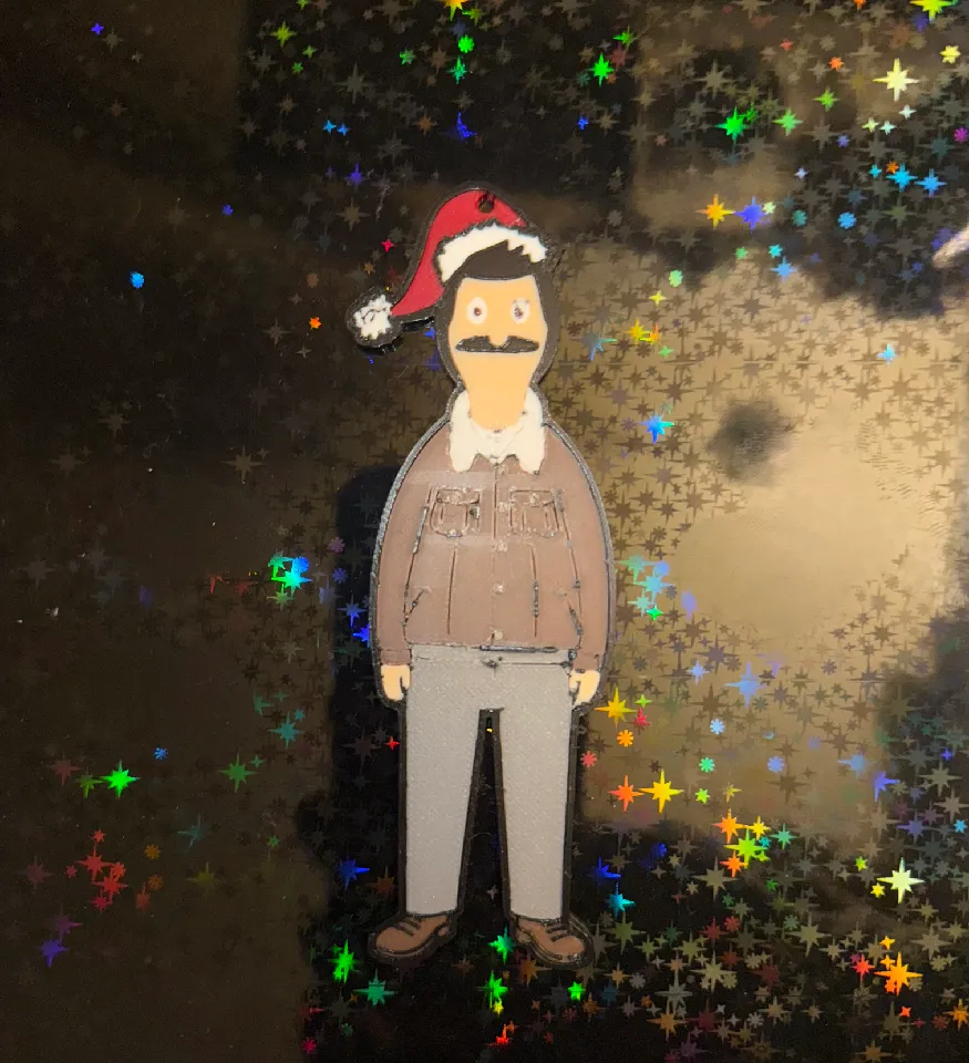Bob Belcher Christmas Ornament by MzGzUp | Download free STL model ...