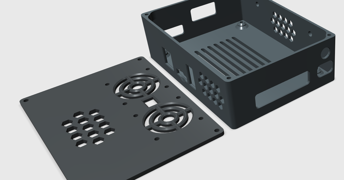 BTT SKR V2.0 Rev B Case / Gehäuse by 3D-Academy | Download free STL ...