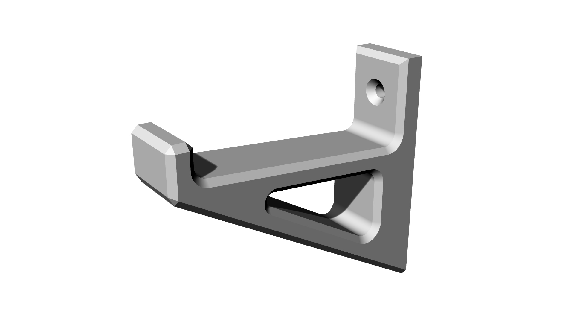 Simple Wall Hook by Greg Maslin | Download free STL model | Printables.com