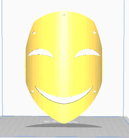 Mascara Sonriente / Smily face by chori74 | Download free STL model ...