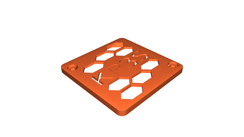 KP3S Front Fan Cover by Mario Berlin | Download free STL model ...