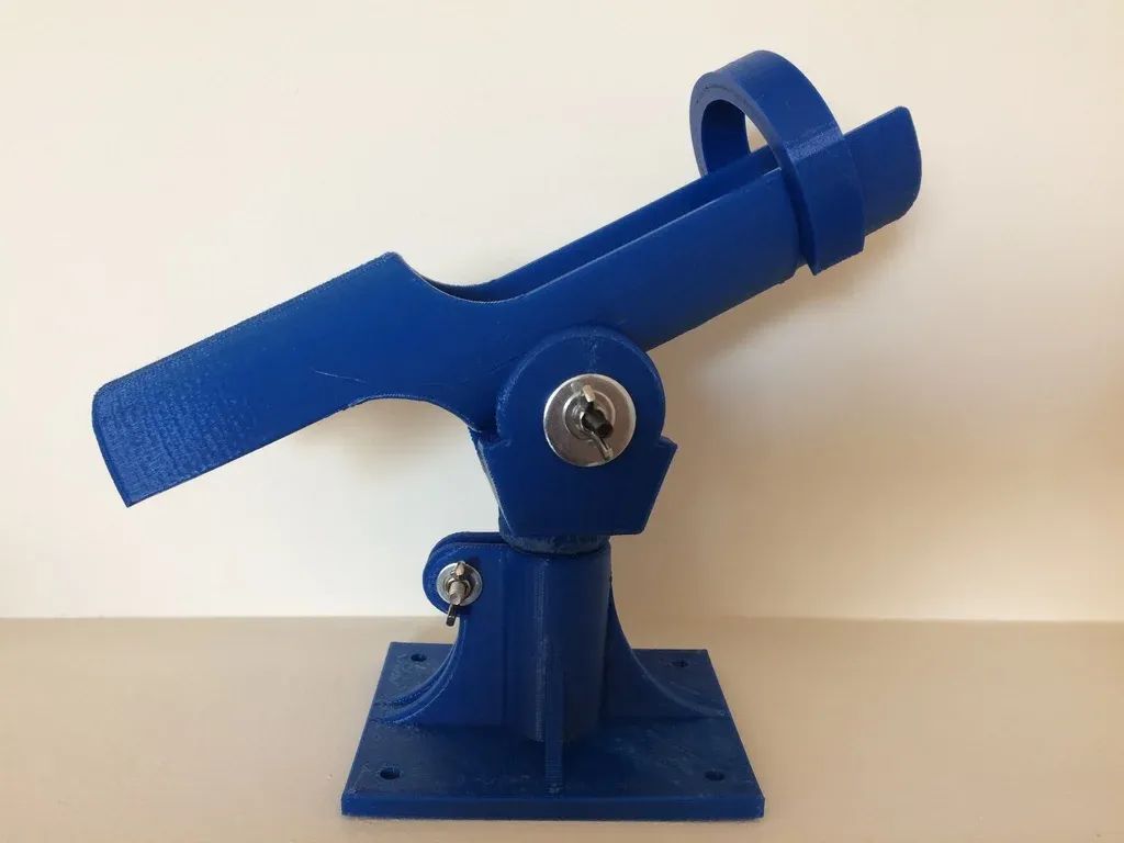 Trolling fishing boat rod holder by Danghar | Download free STL model ...