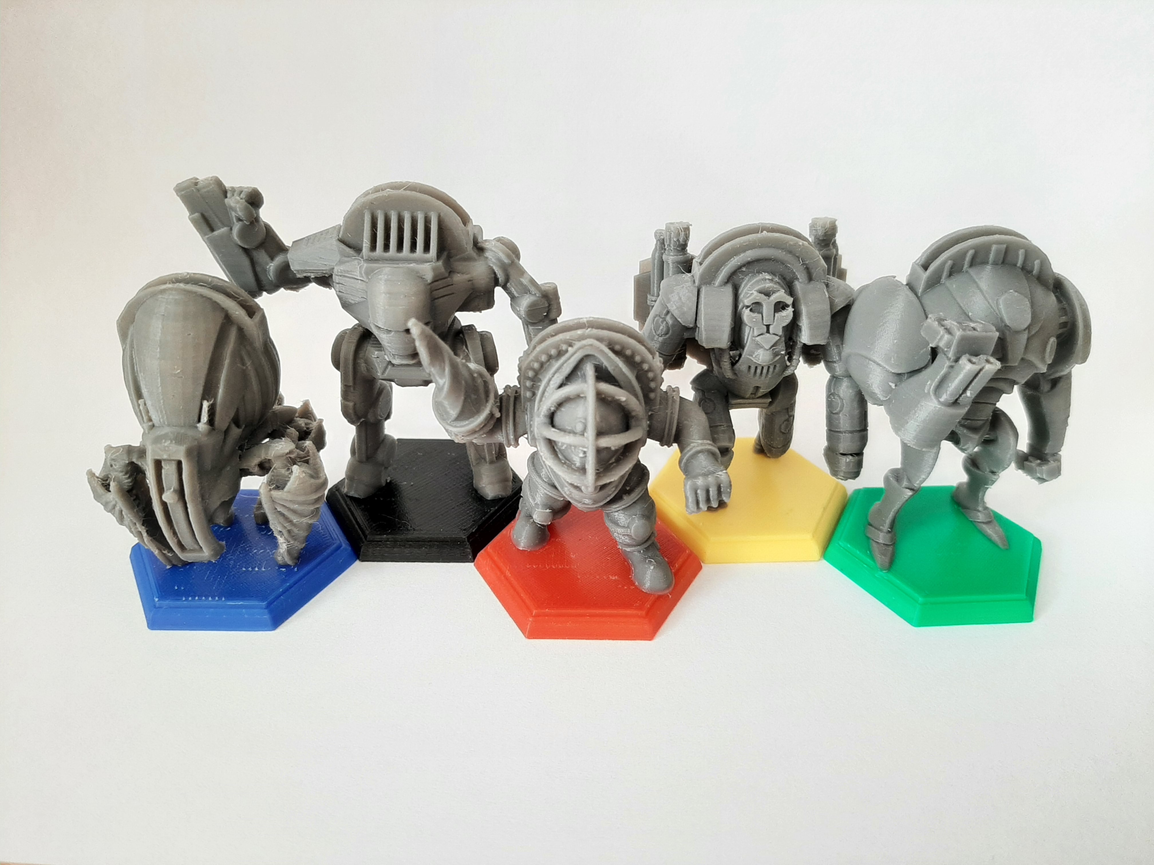 Anachrony exosuit miniature set by Matej Čižik | Download free STL ...