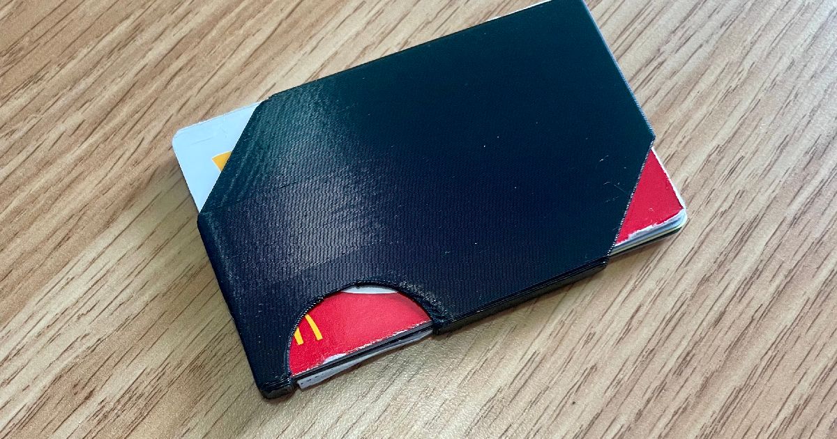 Wallet (Ultra Slim) V.1 by Mr.Lee | Download free STL model ...