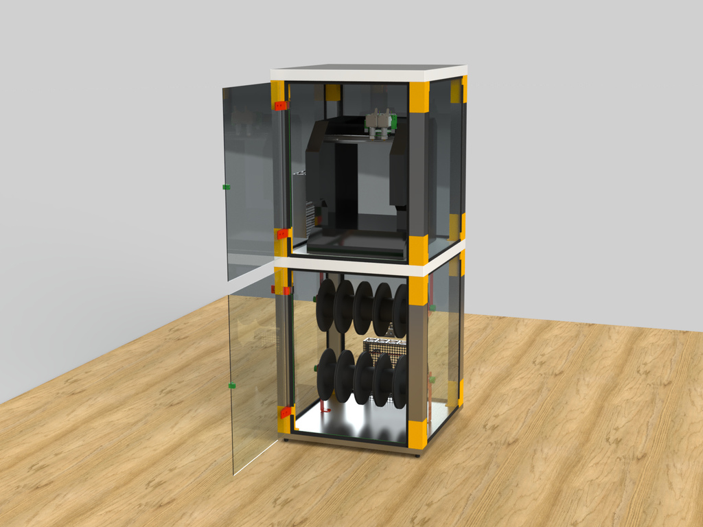 Printer Enclosure by Epp | Download free STL model | Printables.com