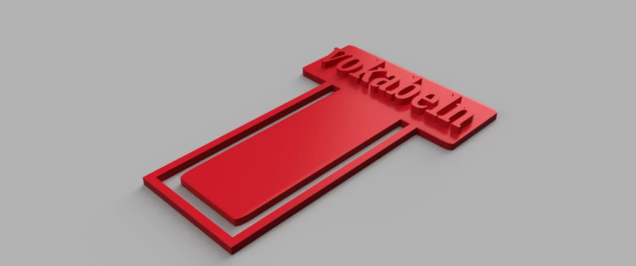 Lesezeichen by Lukario1901 | Download free STL model | Printables.com