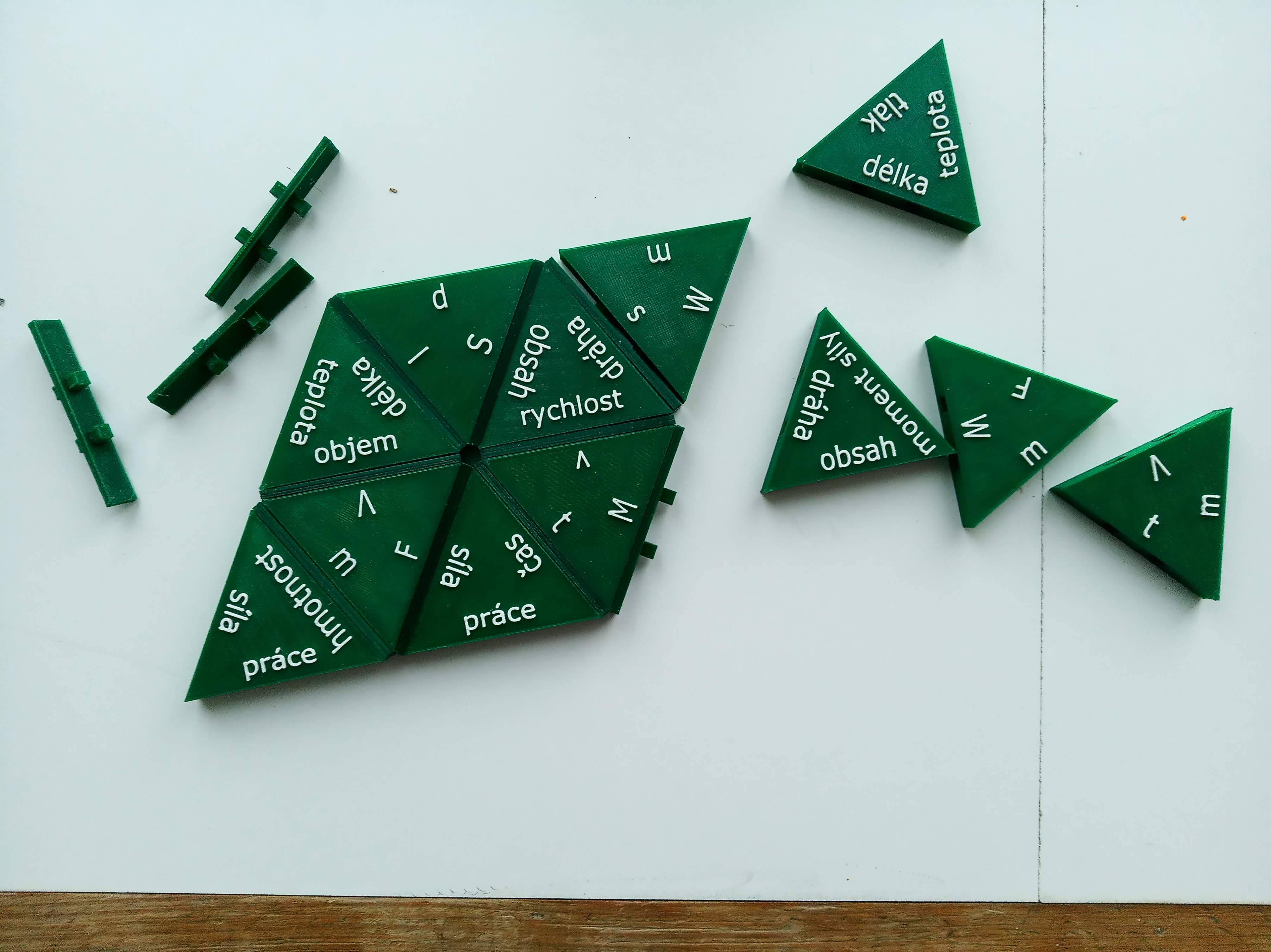 Fyzikální Trimino by Marie Kvašňovská | Education | Printables.com