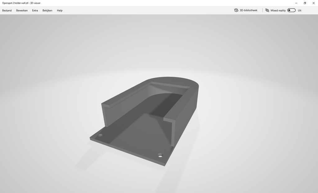 Openspot 2 holder by Bandjeplak | Download free STL model | Printables.com