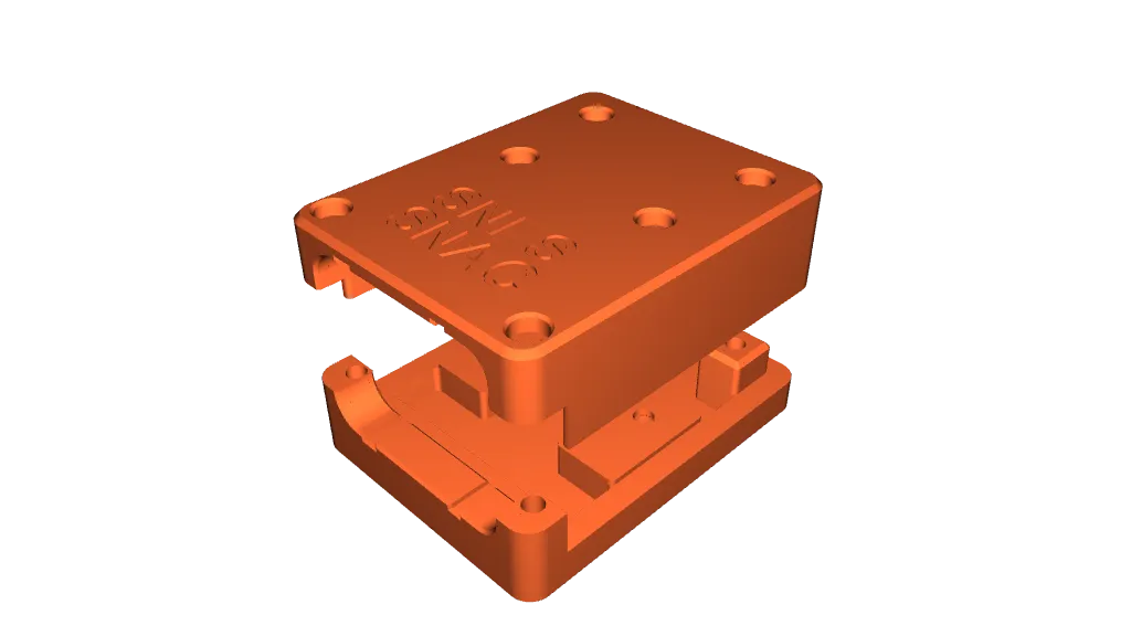 SNES SNAC Mister Pi Batch 2 Enclosure by Velvia | Download free STL ...