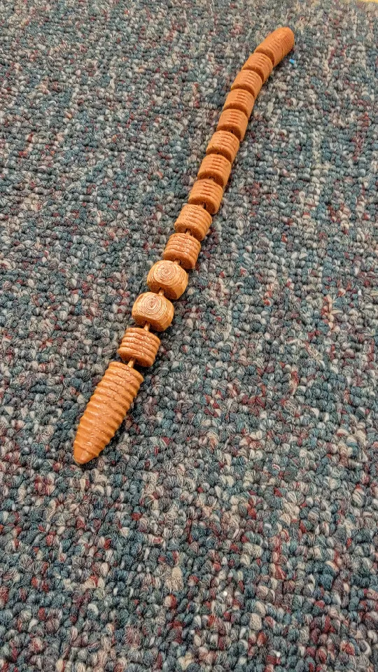 Articulated Earth Worm by Jason111 | Download free STL model ...