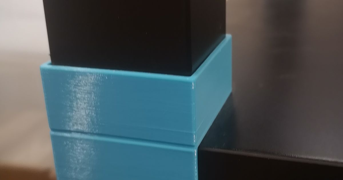 IKEA-LACK stack adapter by Strankler | Download free STL model ...