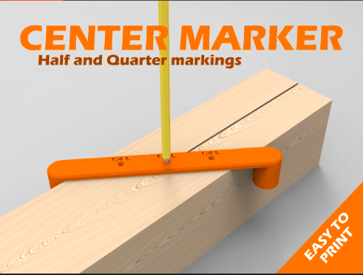 BIG center marker by Heidi Burrows | Download free STL model ...