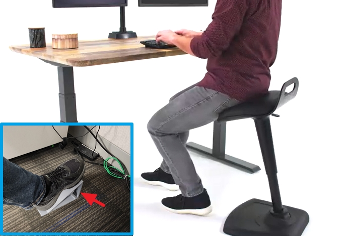 #0192 Foot Rest (for standing tables) by BuildX | Download free STL ...