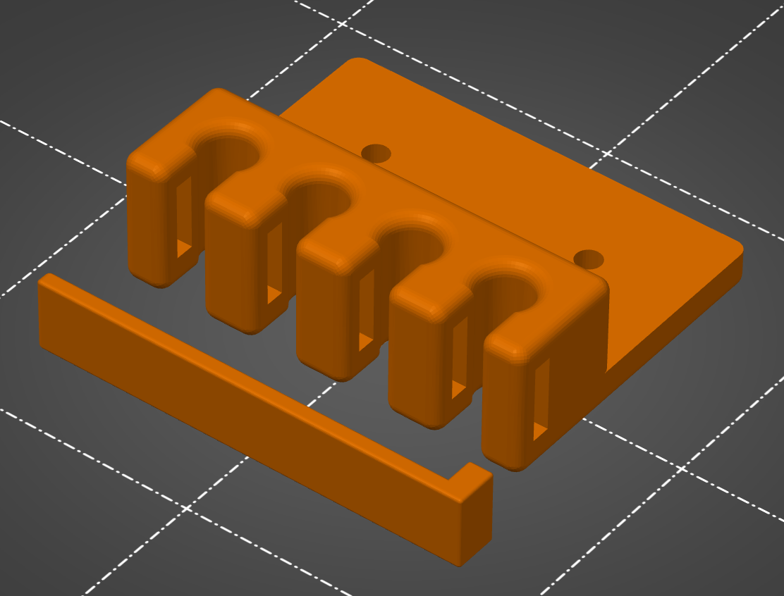 Desk Cable Organizer by Jens | Download free STL model | Printables.com