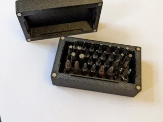 Bit Holder Box by quelsii | Download free STL model | Printables.com