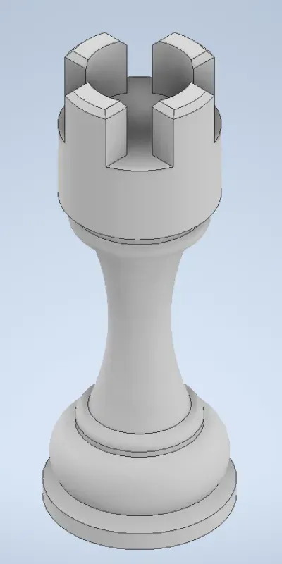 Chess Piece Rook by MaxdepoesGames | Download free STL model ...