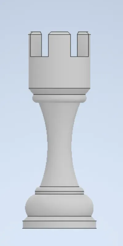 Chess Piece Rook by MaxdepoesGames | Download free STL model ...