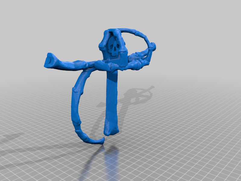Bone Rapier Hilt by AsianInSpace | Download free STL model | Printables.com