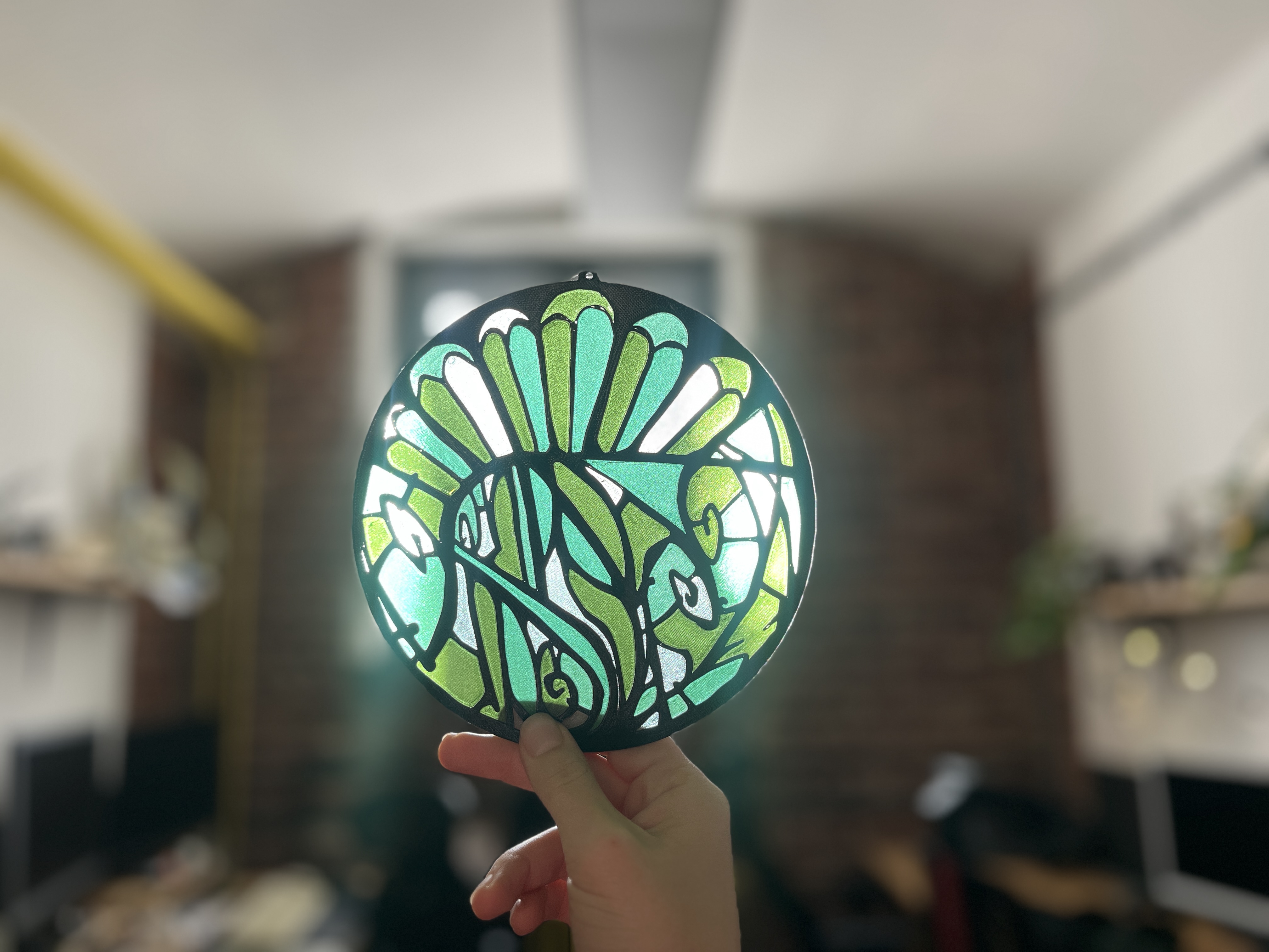 Arcane Stained Glass Decorations by 3Demon | Printables Store