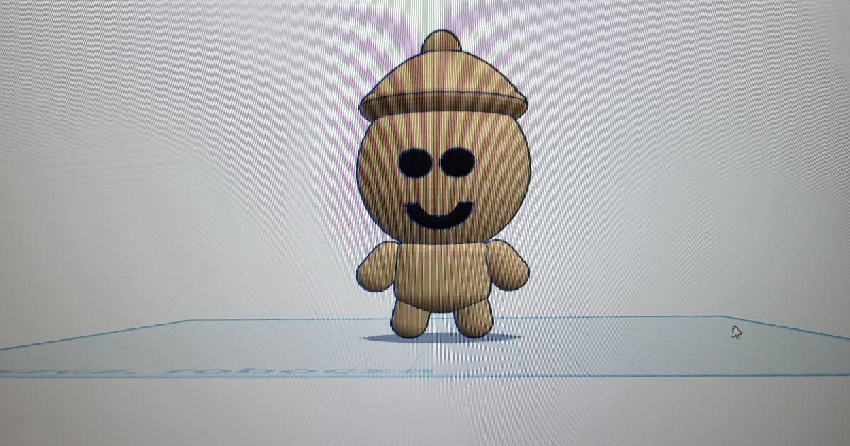 piernikowy ludzik figurka by Kaczorek | Download free STL model ...