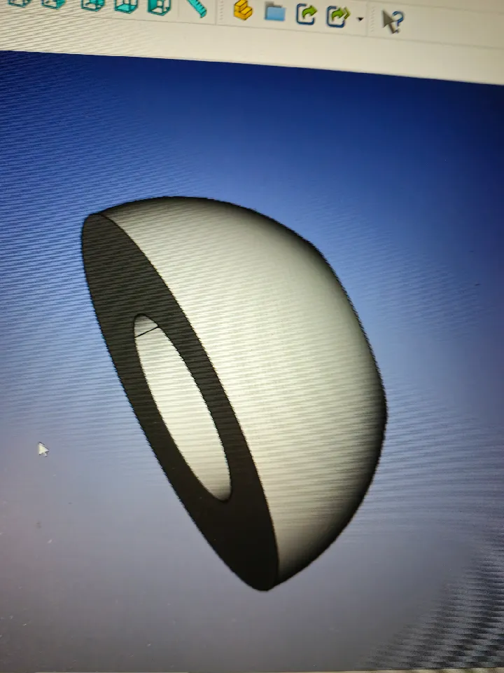 Half Moon Spacer by Slick | Download free STL model | Printables.com