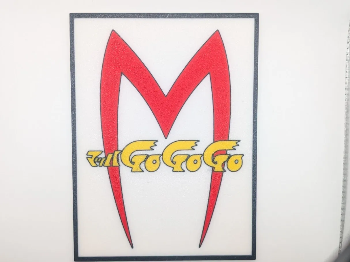 Mach GoGoGo Sign by Design•Slice•Print Studio | Download free STL model ...