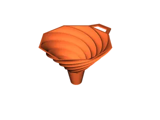 Wider Spiral funnel by Heidi Burrows | Download free STL model ...