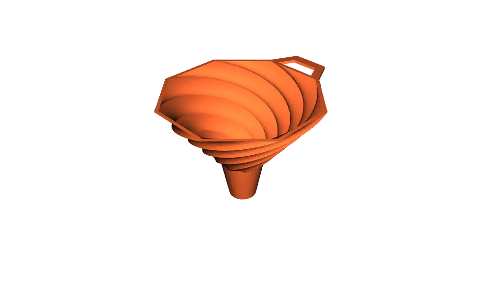 Wider Spiral funnel by Heidi Burrows | Download free STL model ...