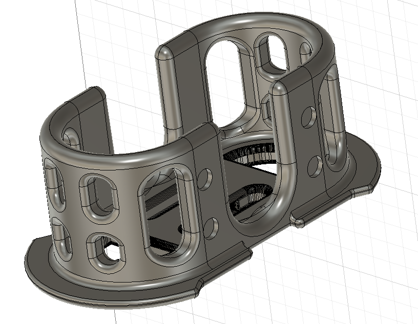 Stackable Ratchet Strap Holder by 3dCracker | Download free STL model ...