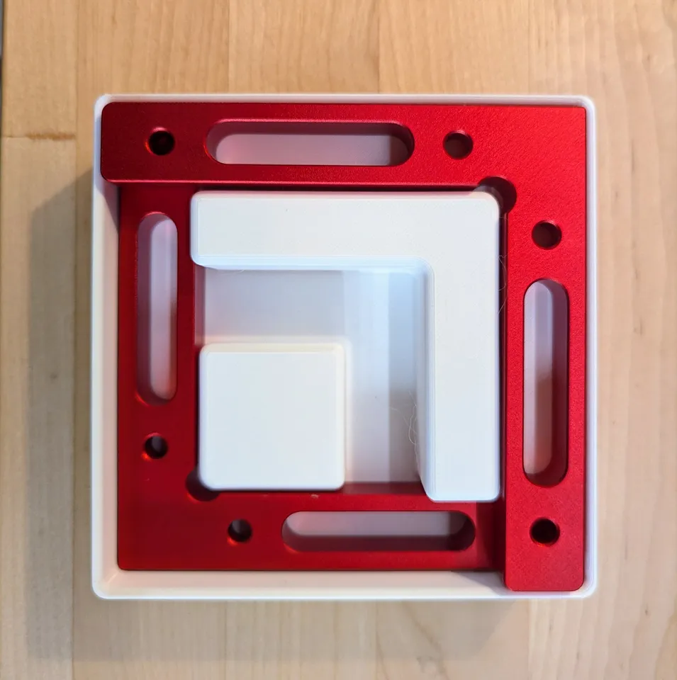 Gridfinity 120x20mm Corner Clamp Holder by patternsindesign | Download free STL model ...