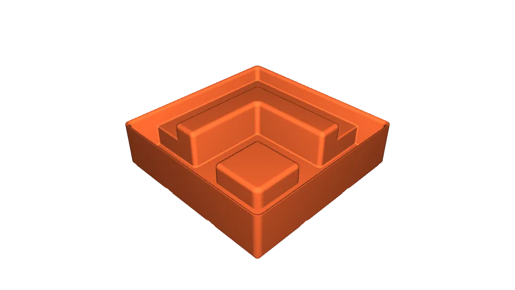 Gridfinity 120x20mm Corner Clamp Holder by patternsindesign | Download free STL model ...