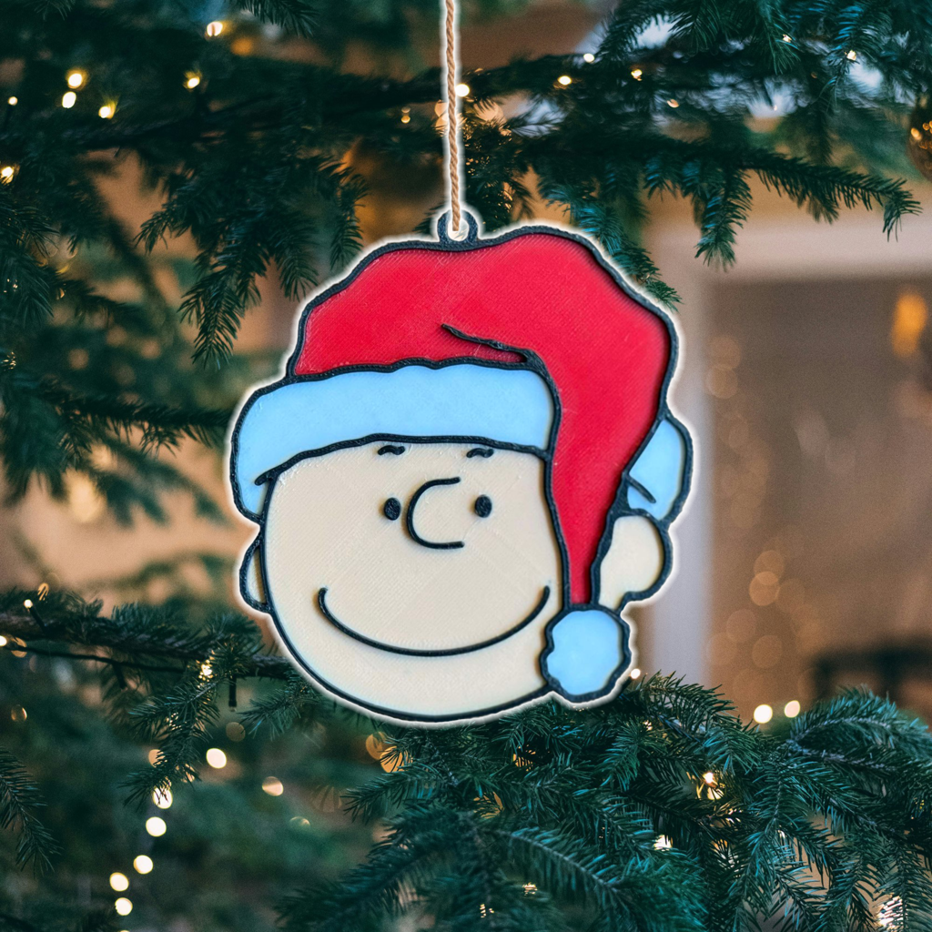 Christmas Charlie Brown Ornament - Peanuts by Salvadori3D | Download ...