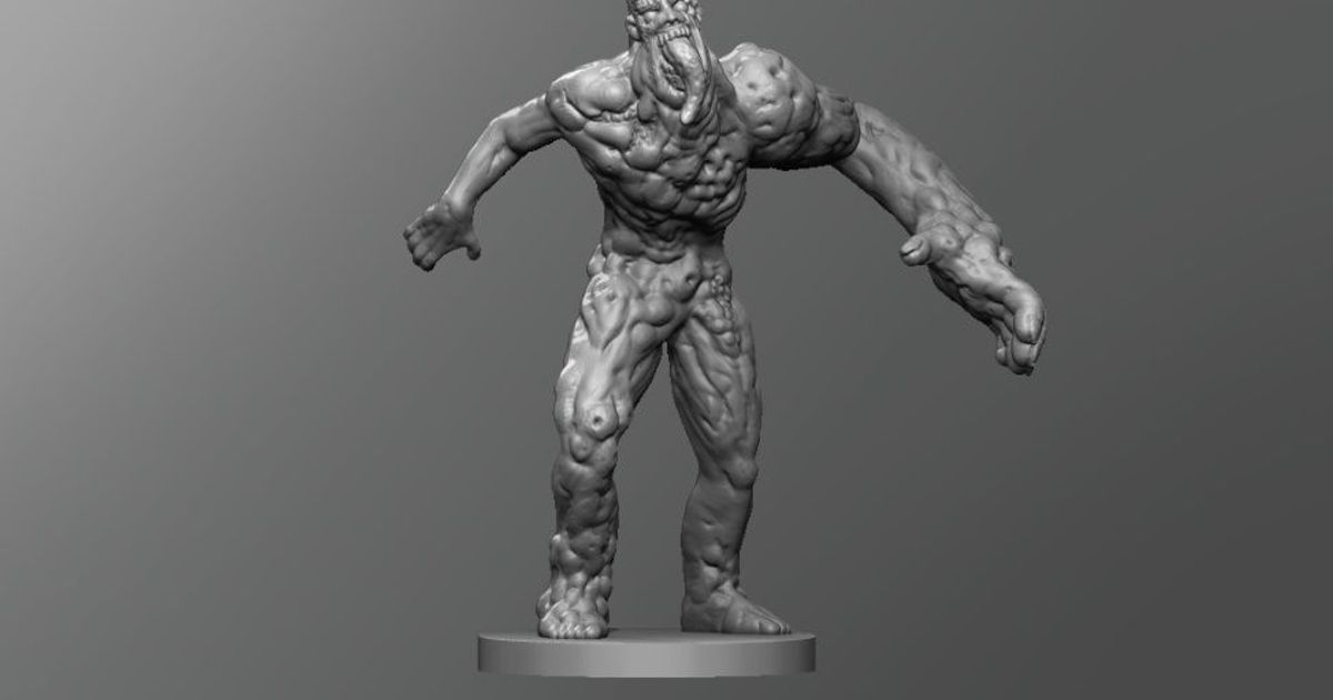 Abyssal wretch by Schlossbauer | Download free STL model | Printables.com
