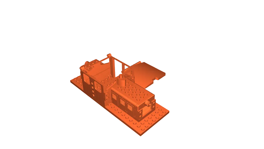 LEGO Locomotive L-02 by Mgr. Pavel Krist | Download free STL model ...