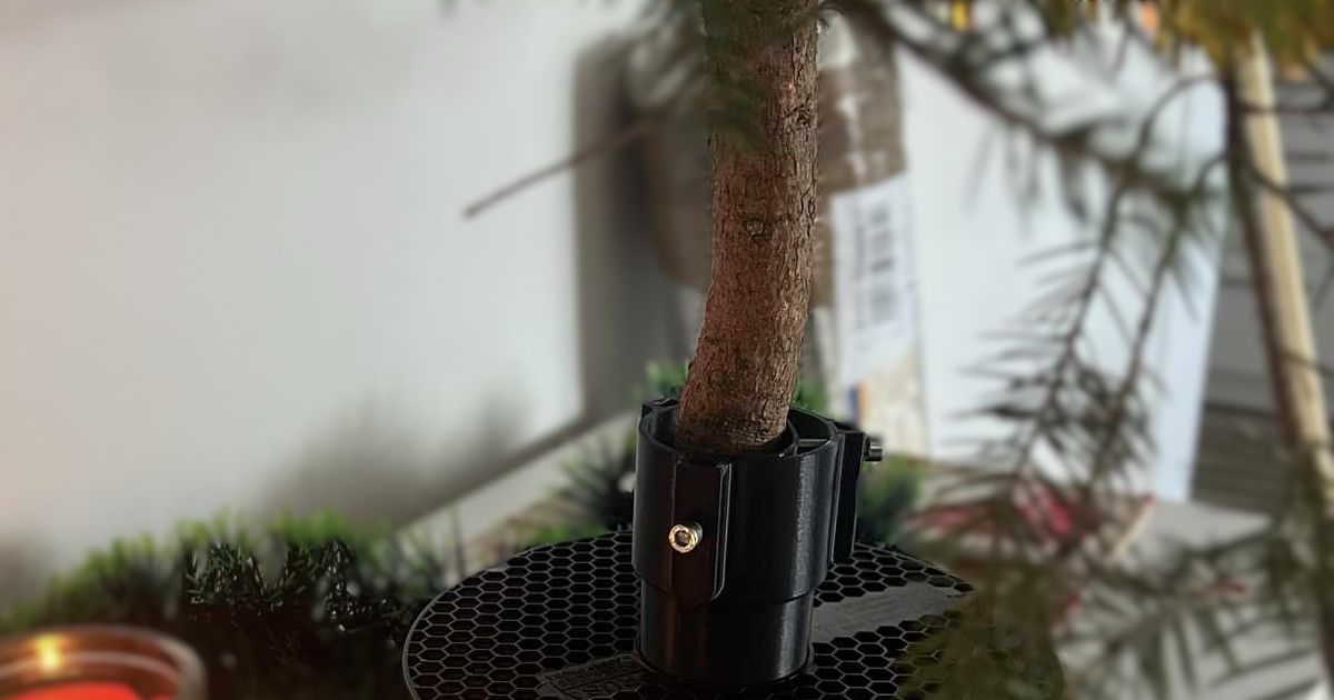 Filament spool tree stand for smaller trees por Bobino | Descargar ...