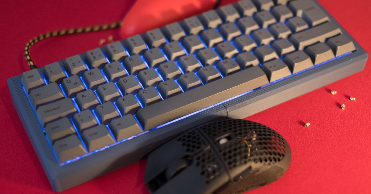 60% Keyboard case (Wooting compatible) par Loender | Téléchargez ...