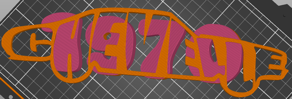 1970 Chevelle Sign by Joshua Waymire | Download free STL model ...