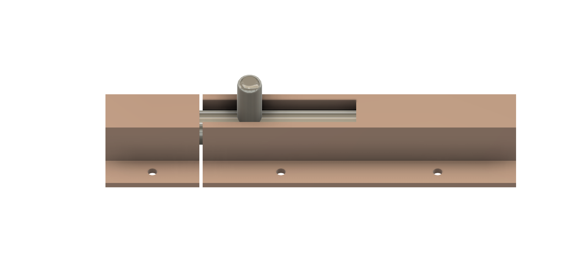 DIY Door Slide Lock: STL File for Easy 3D Printing von Satyendra ...