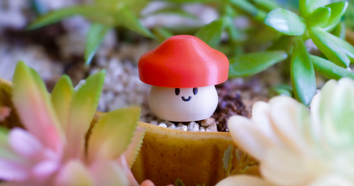 Adorable Mushroom Fidget Toy by WhopperPrinting | Printables Store