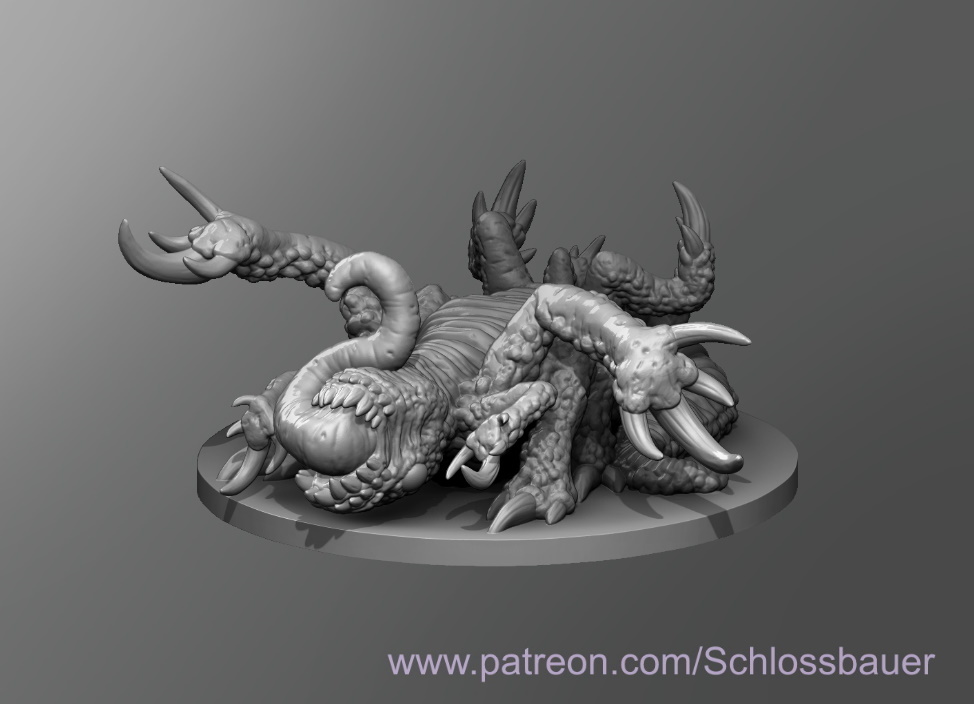 Mutated Lizard by Schlossbauer | Download free STL model | Printables.com