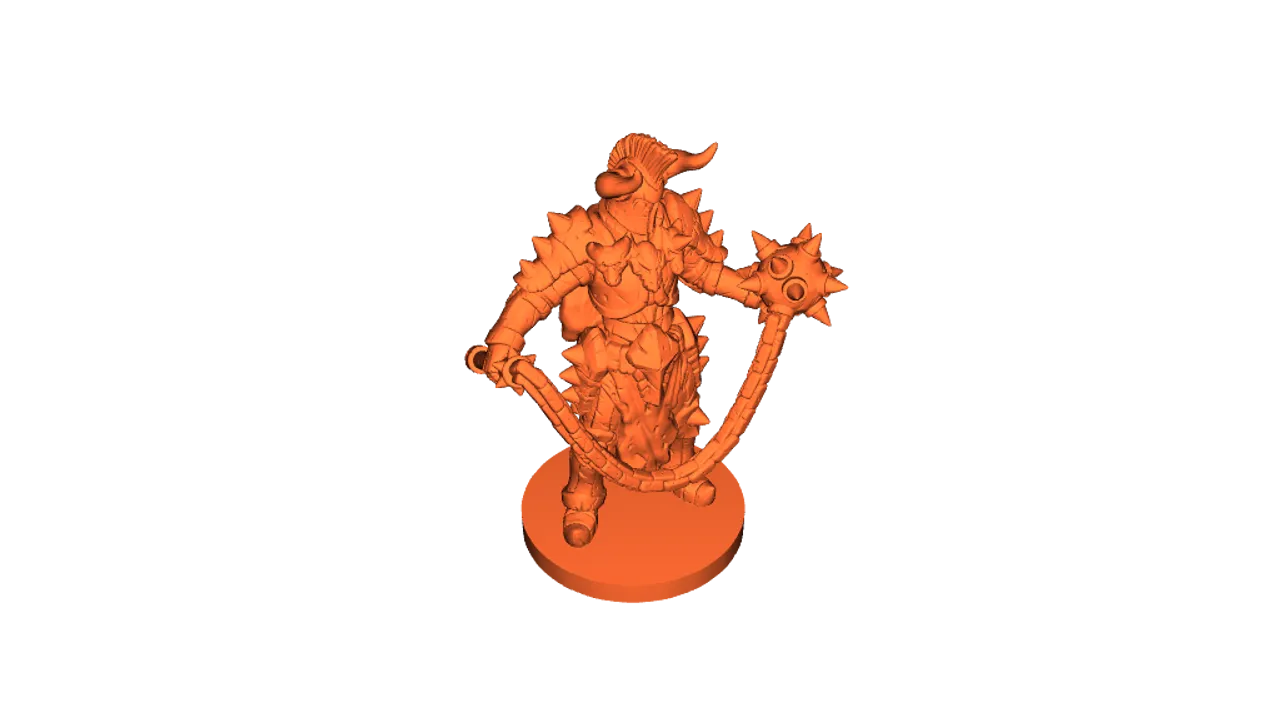 Ball and Chain Soldier by Schlossbauer | Download free STL model ...