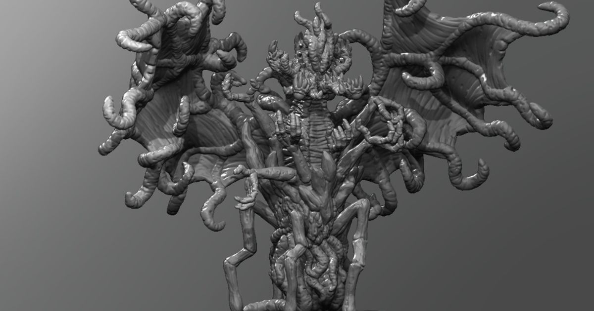 Elder Thing by Schlossbauer | Download free STL model | Printables.com