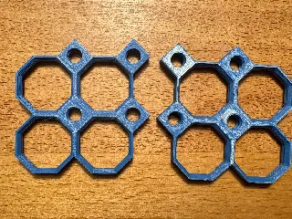 Stacked Parametric Multiboard Tiles for multi material Printer by URSPB | Download free STL ...