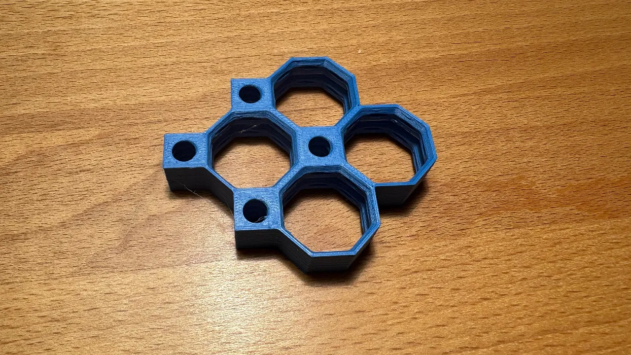 Stacked Parametric Multiboard Tiles for multi material Printer by URSPB | Download free STL ...