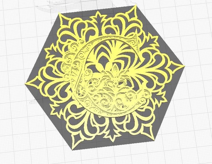 Letter C snowflake by somethingrandom123 | Download free STL model ...