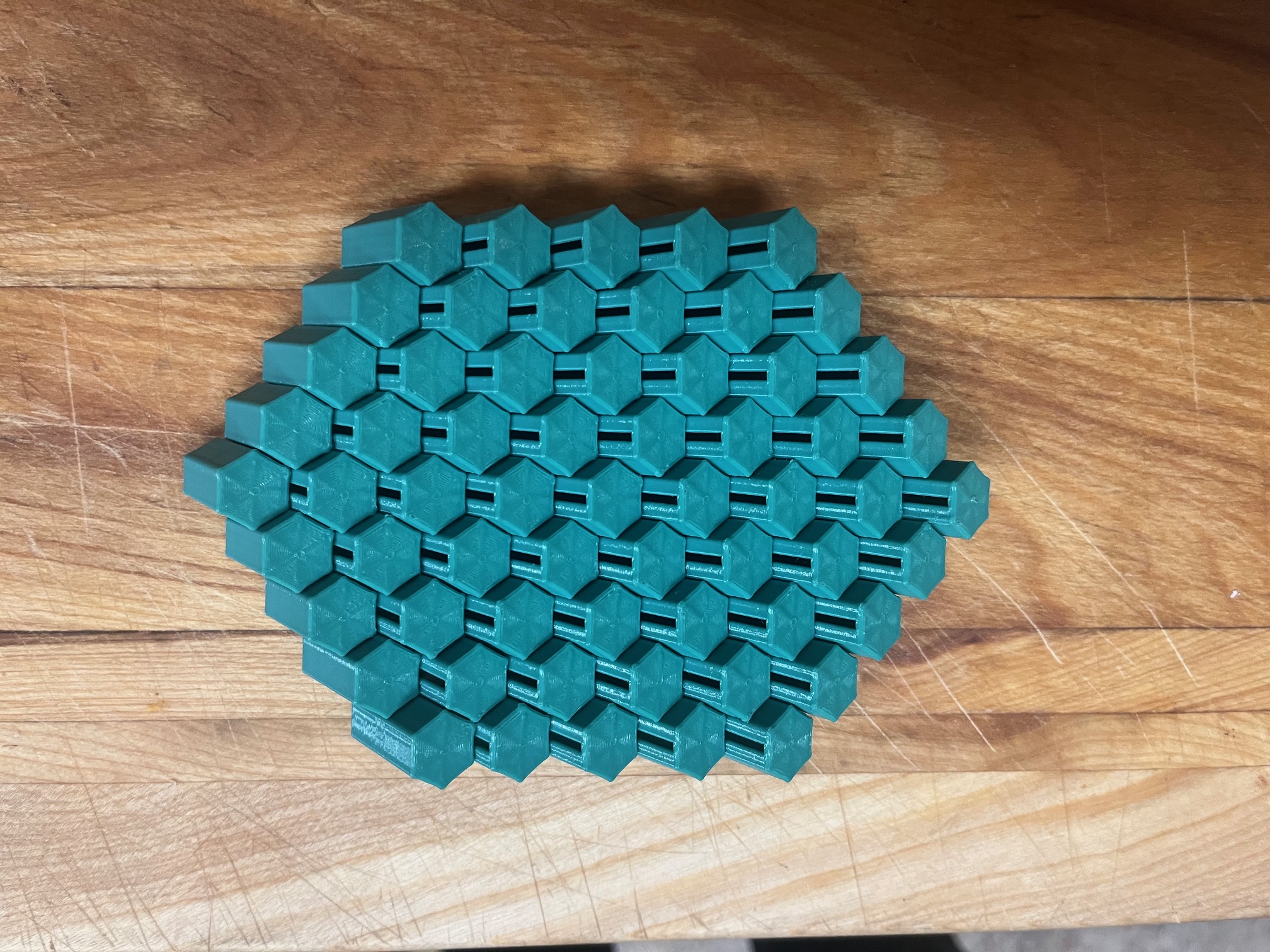 Hexagonal fidget par Derek Bosch | Téléchargez gratuitement un modèle ...
