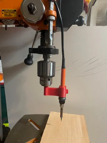 Heat Set Drill Press Adapter by Rich G | Download free STL model ...